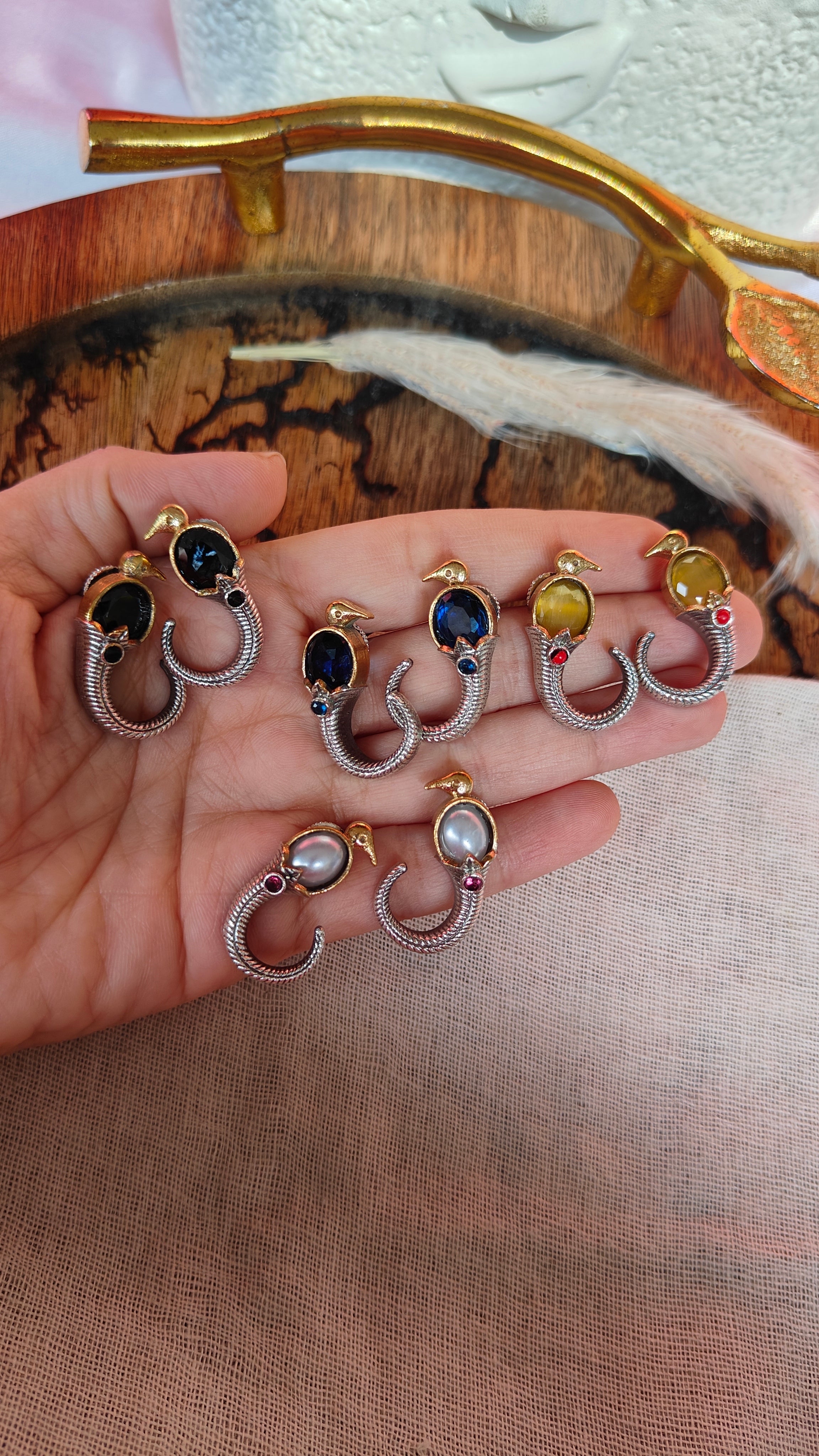 Chidiya Studs – Anantaya By Mani